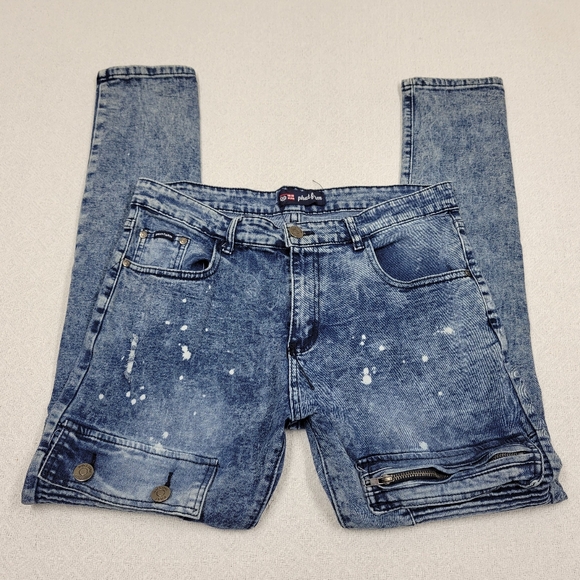 Phat Farm | Jeans | Mens Phat Farm Skinny Fit Stretch Wrecked Jeans ...